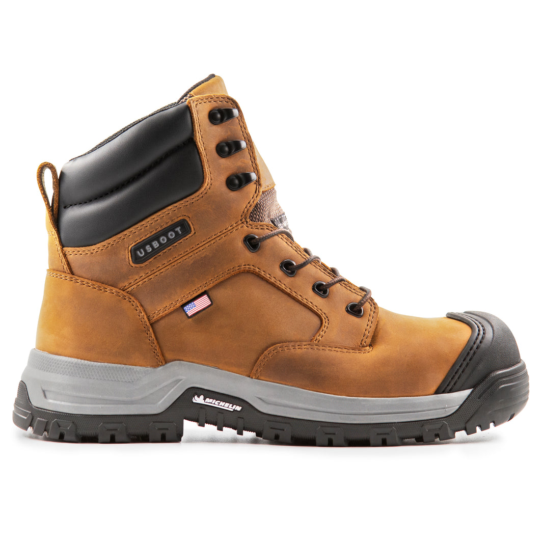 Echo Men’s Composite Safety Toe Work Boot – US Boot